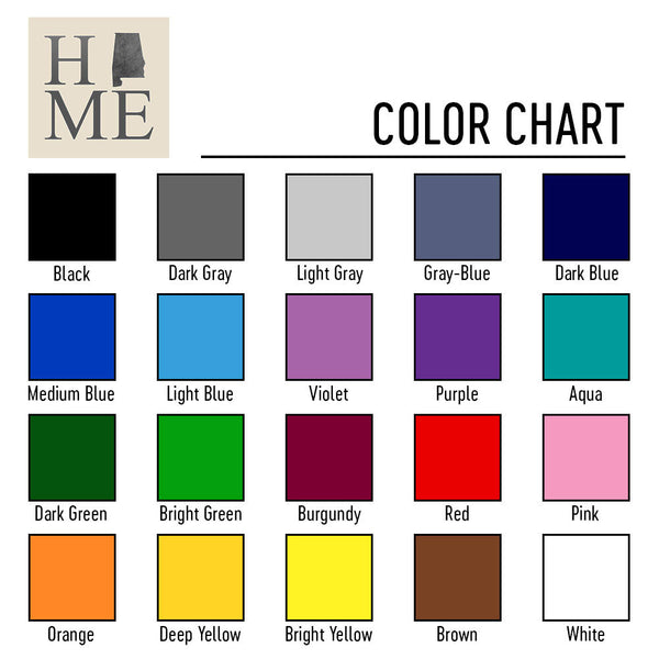 Arizona Home Throw Pillow – Modern Map Art