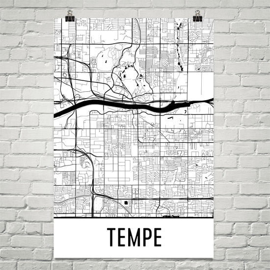 Map Of Downtown Tempe Az
