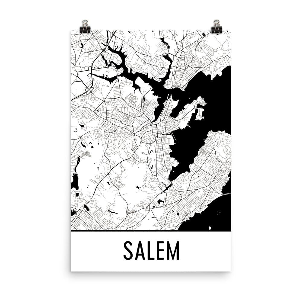 Printable Street Map Of Salem Ma Pictorial Map Of Salem,